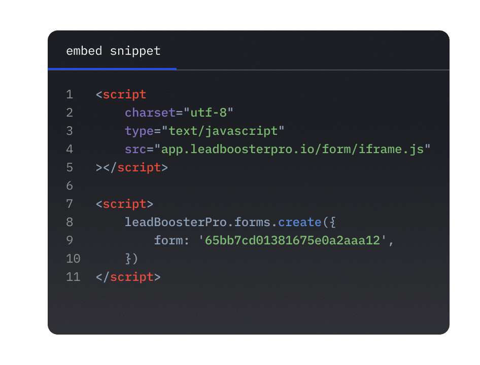 Lead Booster Pro • The Lead Form Builder for More Qualified Prospects